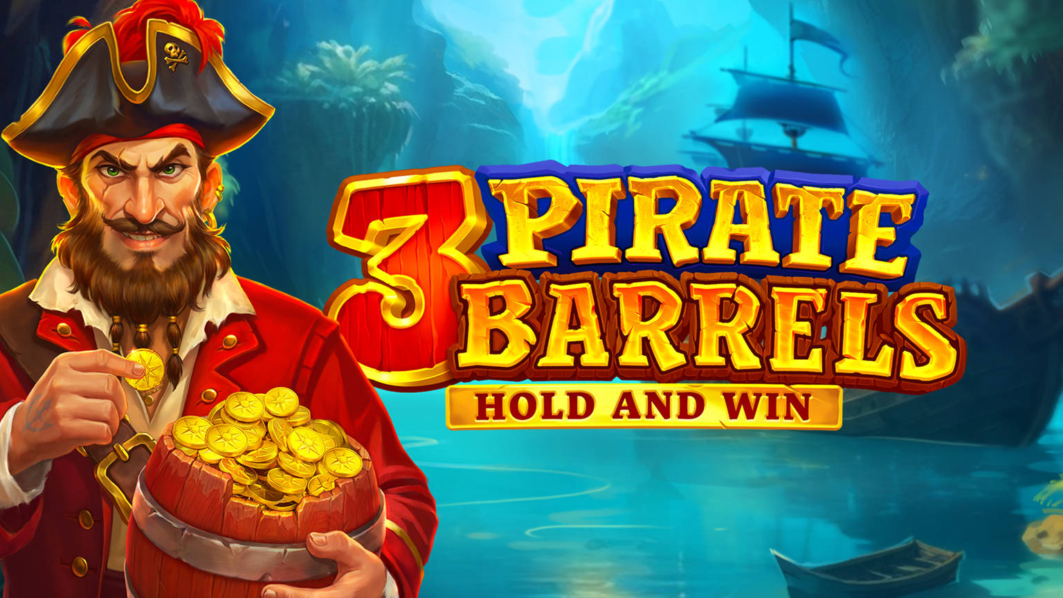 3 Pirate Barrels: Hold and Win - GoGoCasino